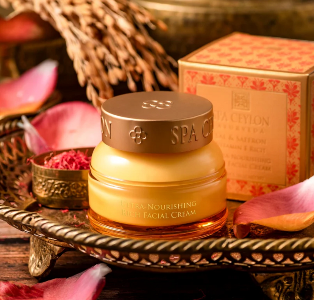 SAL & SAFFRON – VITAMIN RICH E – Ultra-Nourishing Rich Facial Cream – – Spa Ceylon Mauritius