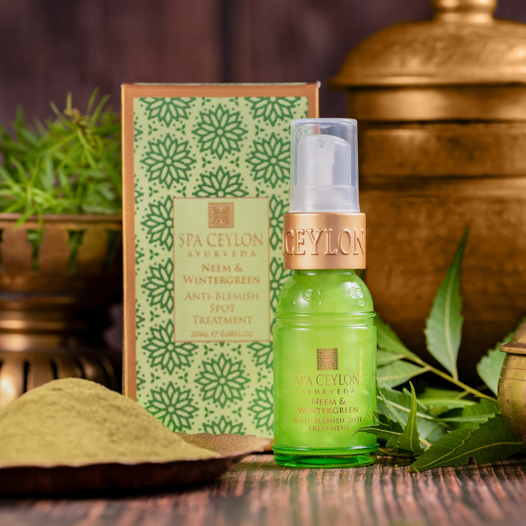 NEEM & WINTERGREEN - Anti-Blemish Spot Treatment 20ml – Spa Ceylon ...