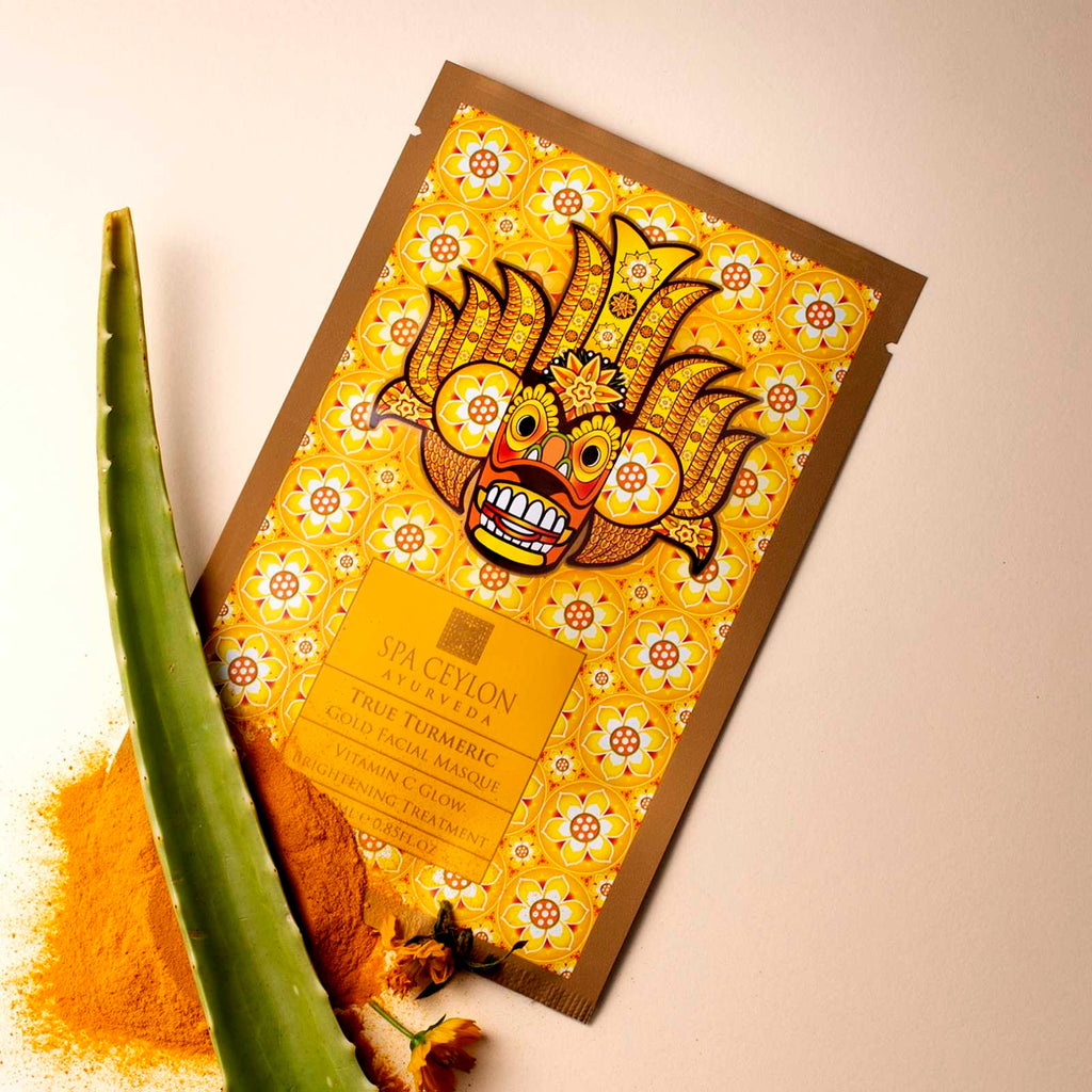 TRUE TURMERIC - Gold Facial Masque 25ml – Spa Ceylon Mauritius